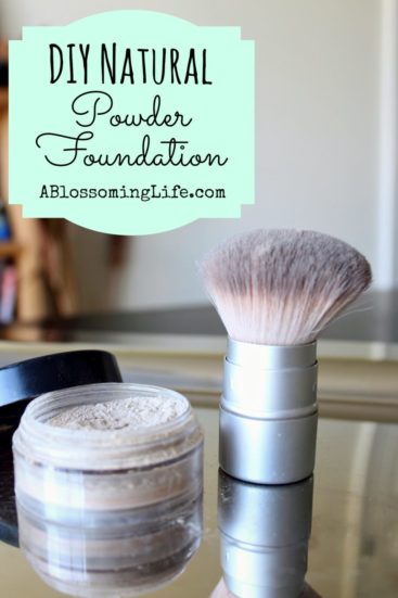 Natural DIY Foundation Powder - A Blossoming Life