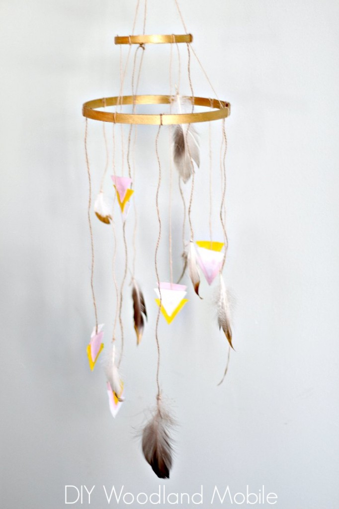 DIY Woodland Mobile - A Blossoming Life