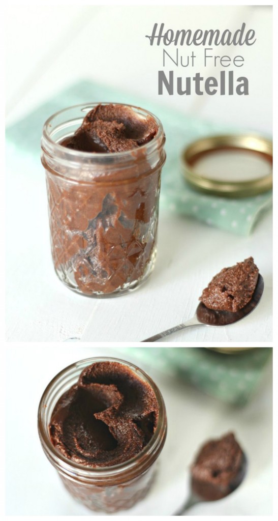 Homemade Nut Free Nutella - A Blossoming Life