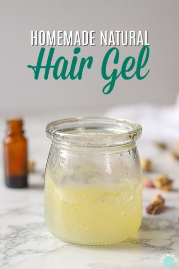 Homemade Natural Hair Gel Recipe - A Blossoming Life