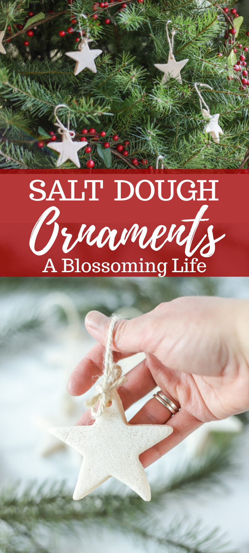 Salt Dough Ornaments Recipe - A Blossoming Life