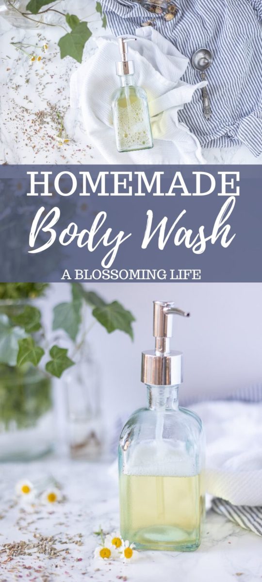 How To Make The Best Natural DIY Body Wash - A Blossoming Life