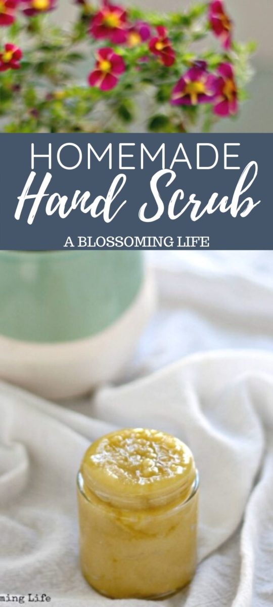 DIY Hand Scrub: The Ultimate Nourishing Recipe - A Blossoming Life