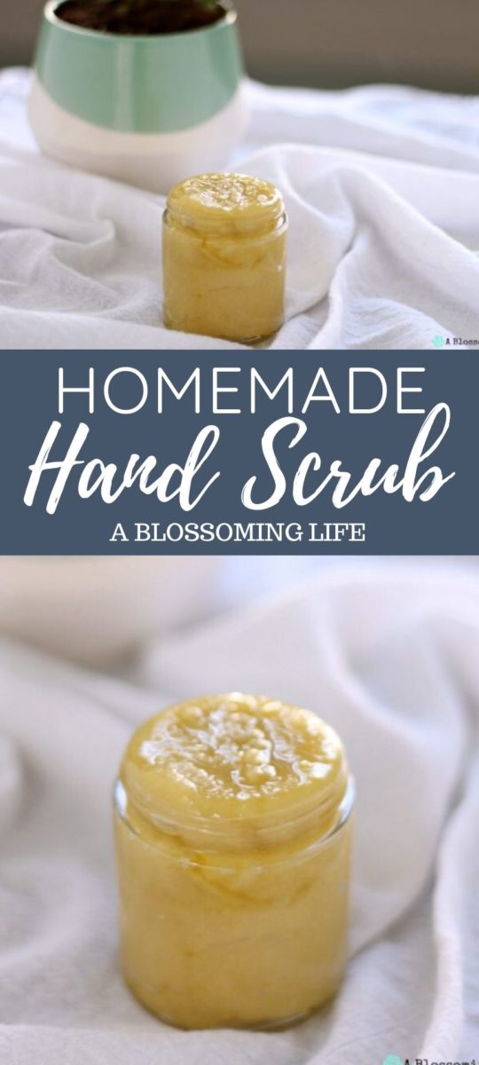 DIY Hand Scrub: The Ultimate Nourishing Recipe - A Blossoming Life