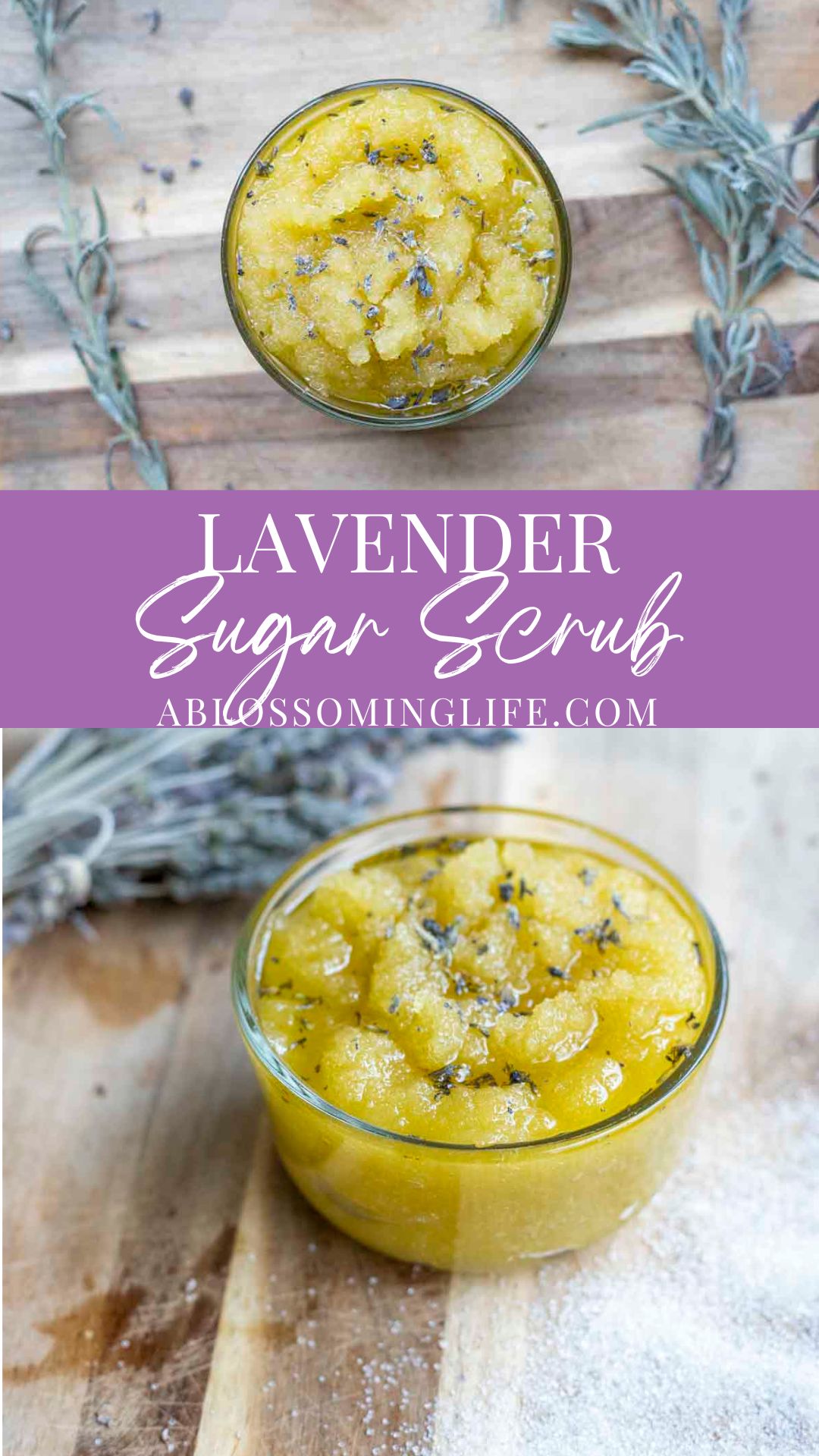 Diy Lavender Scrub Recipe A Blossoming Life