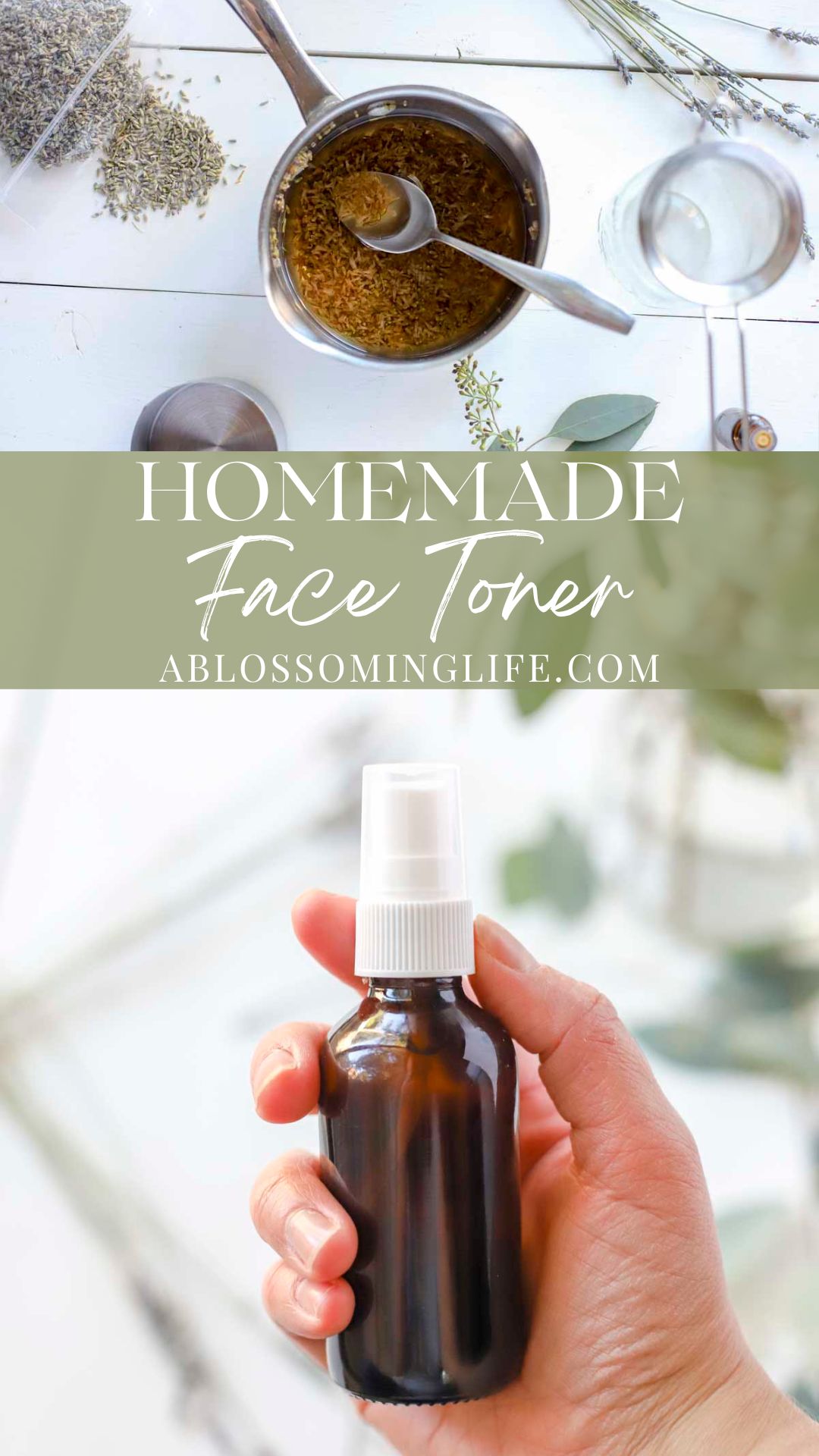 DIY Face Toner: Easy Natural Recipe - A Blossoming Life