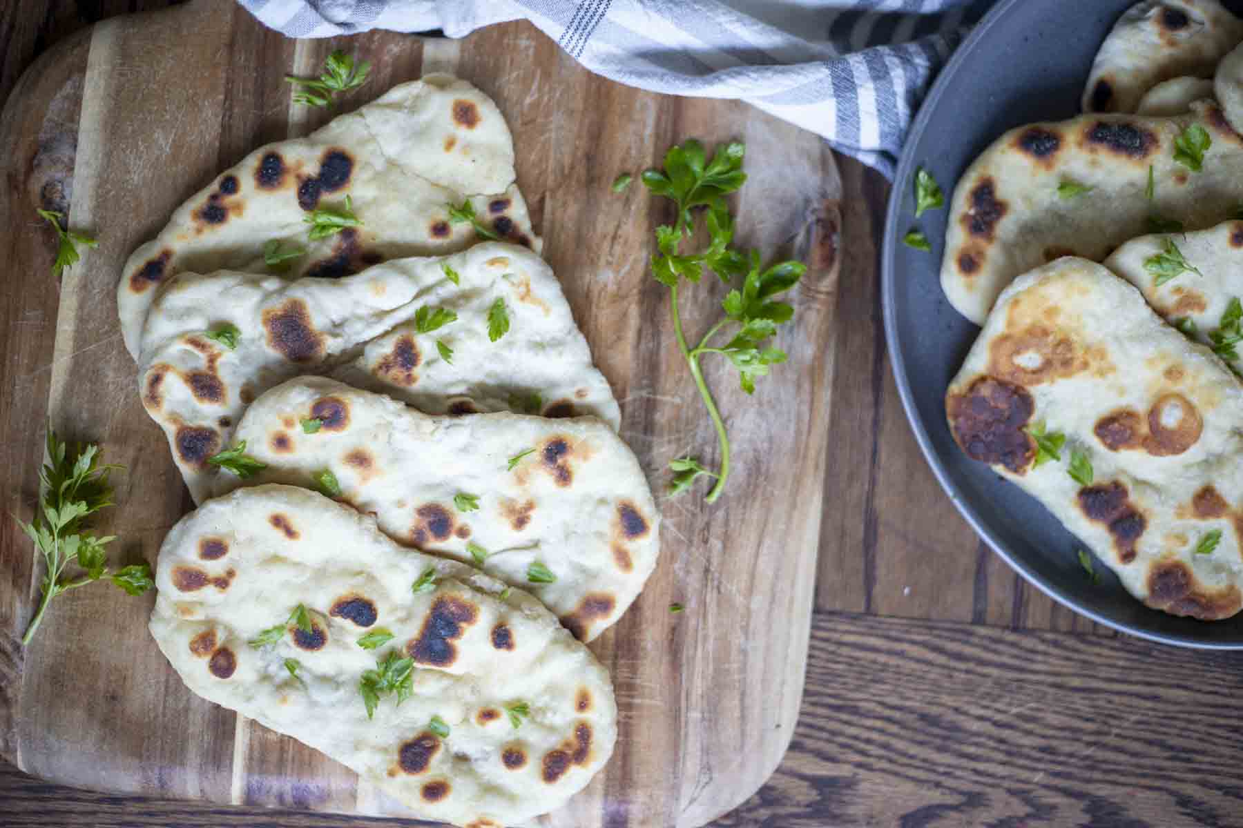 Easy Sourdough Flatbread Recipe With Active Starter Or Discard – No ...